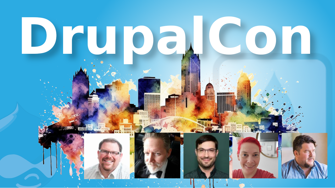 Talking Drupal #403 - Live @ Drupalcon | Talking Drupal